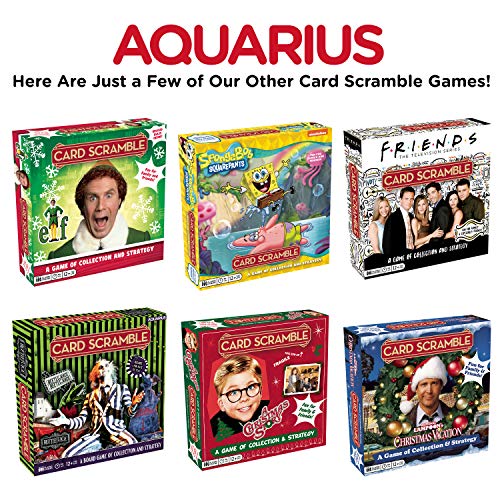 AQUARIUS Elf Card Scramble Board Game - Fun Family Christmas Party Game for Kids, Teens & Adults - Entertaining Game Night Gift - Officially Licensed Elf the Movie Merchandise