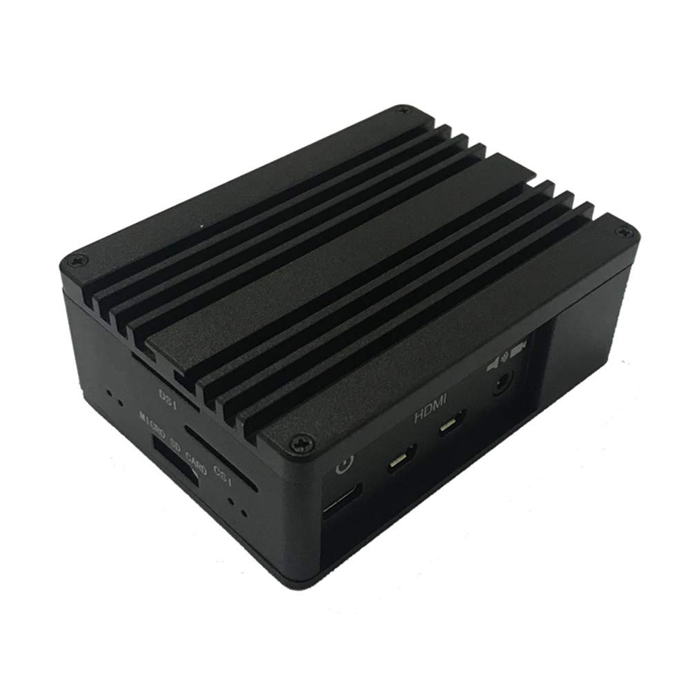 Metal Aluminium Case Chassis Box with Cooling Fan for Raspberry Pi 4 Model B