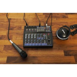 Gemini Sound GEM-12USB | 12-Channel Professional Bluetooth Audio Mixer with On-Board Multi-FX, USB MP3 Playback, and High-Quality Preamps for Dynamic Live Sound Mixing