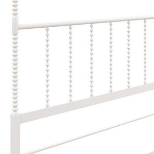 DHP Emerson Metal Canopy Bed in Full Size Frame in White