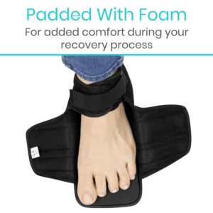 Vive Offloading Post-Op Shoe - Forefront Wedge Boot for Broken Toe Injury - Non Weight Bearing Medical Recovery for Foot Surgery, Hammer Toes, Bunion, Feet Walking Orthopedic (Men 7-9, Women 8.5-10)