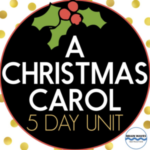 drama study - "a christmas carol", 5 day ela unit, "a christmas carol" unit includes comprehension questions and test