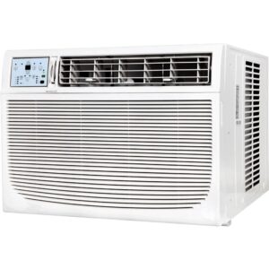 Keystone 25,000 BTU Window Air Conditioner and Dehumidifier, 230V, Window AC Units for Apartment, Living Room, Garage and Large Rooms up to 1500 Sq.Ft., Window Unit Air Conditioner with Remote Control