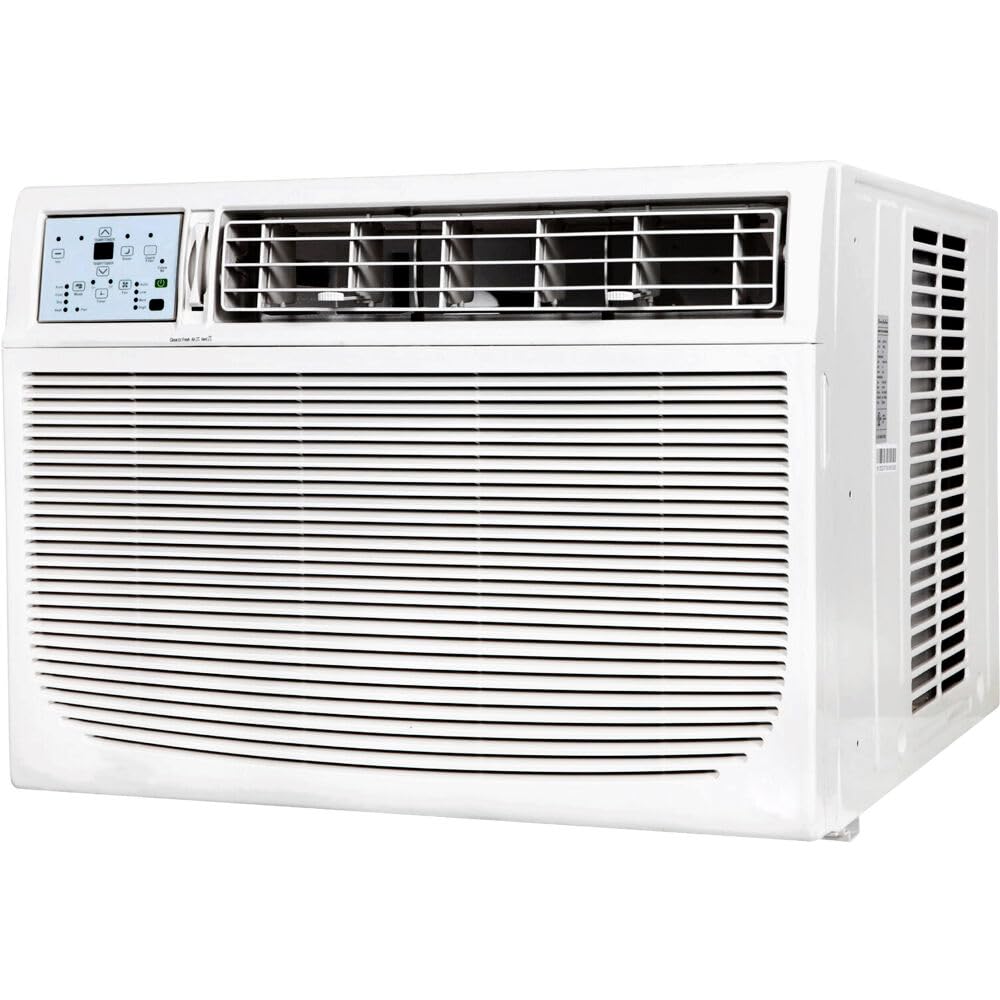 Keystone 25,000 BTU Window Air Conditioner and Dehumidifier, 230V, Window AC Units for Apartment, Living Room, Garage and Large Rooms up to 1500 Sq.Ft., Window Unit Air Conditioner with Remote Control