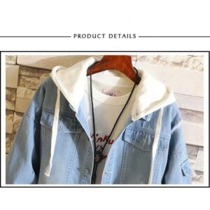 Stray Kids Merchandise,Kpop Stray Kids Hoodie Felix Hyujin I.N Jisung Woojin Denim Jacket