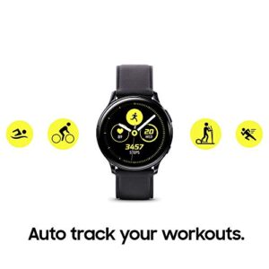 SAMSUNG Galaxy Watch Active 2 (40mm, GPS, Bluetooth, Unlocked LTE) Smart Watch with Advanced Health monitoring, Fitness Tracking , and Long lasting Battery, Silver - (US Version)