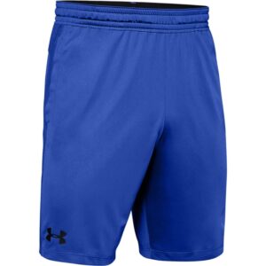 under armour men's mk1 shorts , emotion blue (401)/balmy brown , large