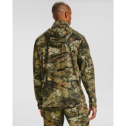 Under Armour Backwoods Hybrid Jacket, Ua Forest 2.0 Camo (988)/Black, Small