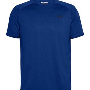 Under Armour Men's Tech 2.0 Novelty Short-Sleeve T-Shirt , Royal (400)/Black , Medium