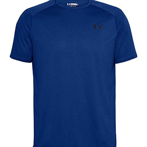 Under Armour Men's Tech 2.0 Novelty Short-Sleeve T-Shirt , Royal (400)/Black , Medium