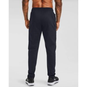 Under Armour Mens Armour Fleece Pants , Pitch Gray (012)/Black , Large