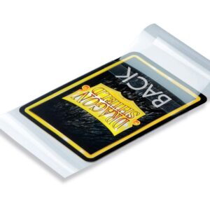 Dragon Shield 100 Standard Size Clear Resealable Sleeves (2 Packs)