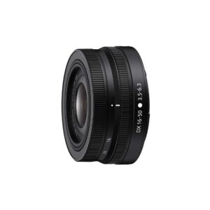 Nikon NIKKOR Z DX 16-50mm VR (Black) | Compact mid-range zoom lens with image stabilization for APS-C size/DX format Z series mirrorless cameras | Nikon USA Model