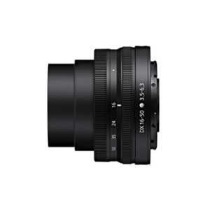 Nikon NIKKOR Z DX 16-50mm VR (Black) | Compact mid-range zoom lens with image stabilization for APS-C size/DX format Z series mirrorless cameras | Nikon USA Model