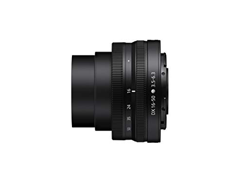 Nikon NIKKOR Z DX 16-50mm VR (Black) | Compact mid-range zoom lens with image stabilization for APS-C size/DX format Z series mirrorless cameras | Nikon USA Model