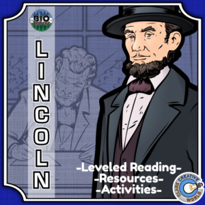 bio sphere - abraham lincoln - differentiated reading, slides & activities