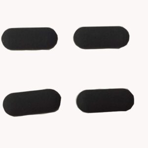 YCLM Replacement Rubber Feet Compatible with Dell Latitude E7440 7240 7250 7450 Series Bottom Foot Cover Clack 4PCS/Set