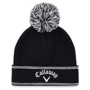 callaway golf 2020 classic beanie (black/white)