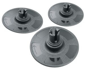 bosch home and garden 2609256f54 bosch professional 3 stück schleifteller (Ø 38 mm, zubehör exzenterschleifer) pack of 3 sanding discs (diameter, accessories eccentric sanders)