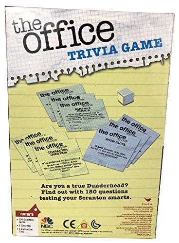 Cardinal The Office Trivia Game - 2 Or More Players Ages 16 and Up