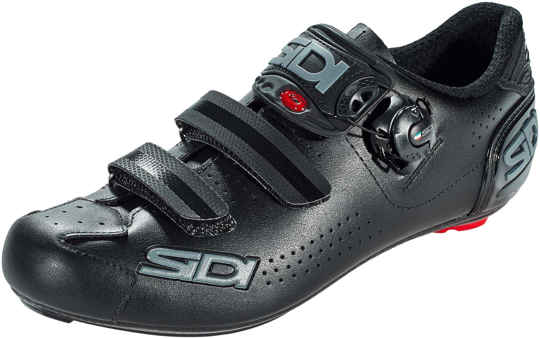 Sidi Alba 2 Road Cycling Shoes (12, Black/Black)