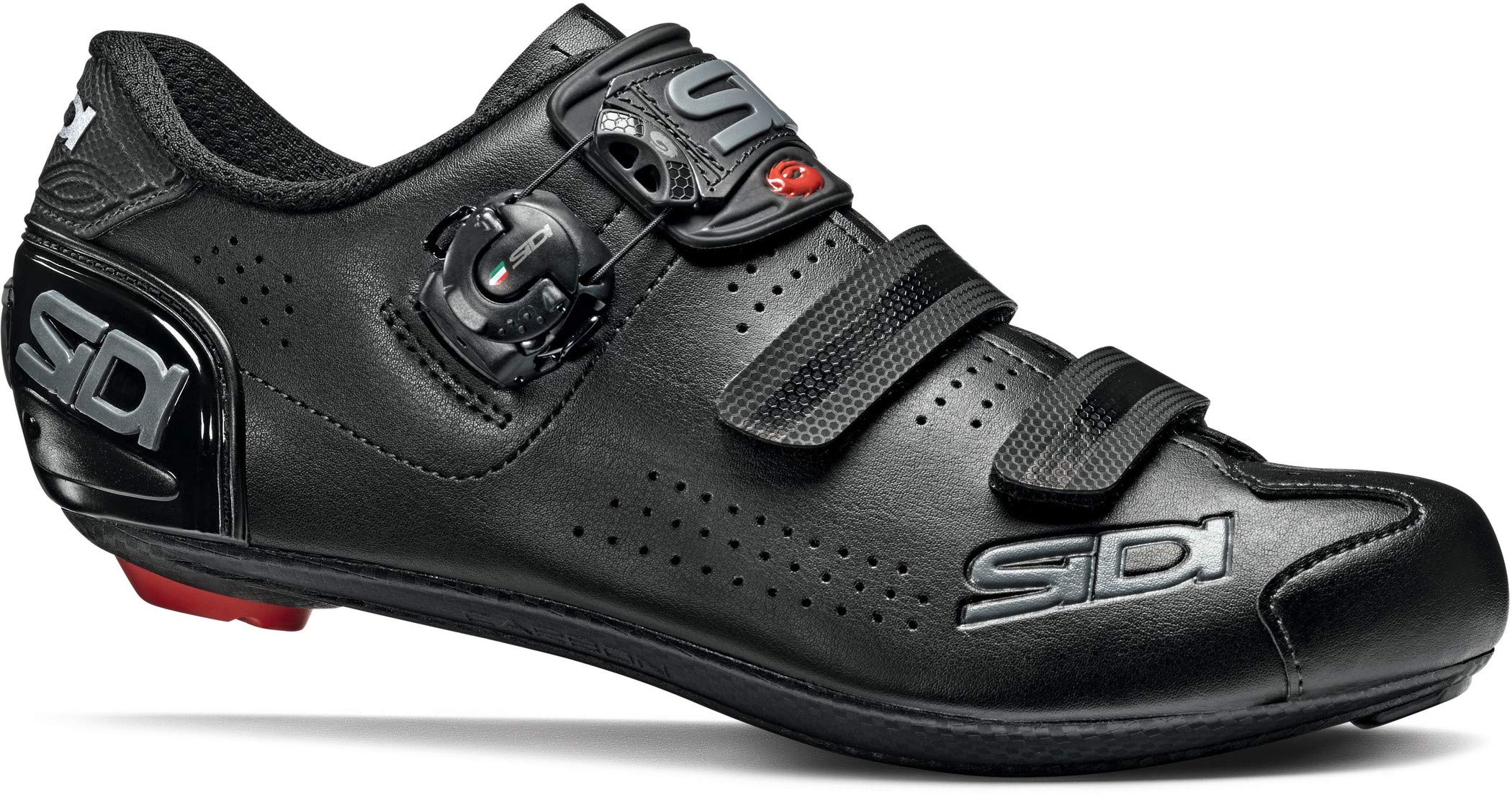 Sidi Alba 2 Road Cycling Shoes (12, Black/Black)