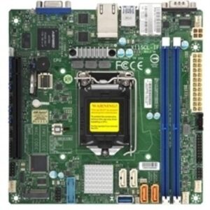 supermicro 228652 mb mbd-x11scl-if-b e-2100 s1151 c242 64gb ddr4 pcie mitx bulk box