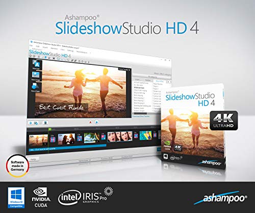 Slideshow Studio for Windows 11, 10, 8.1, 7 - Turn your wedding, birthday and vacation photos into beautiful videos with music, transitions and effects