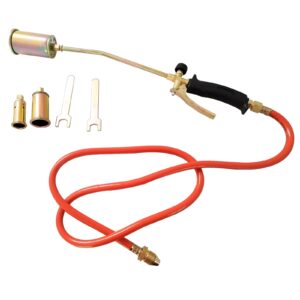 propane torch weed torch industrial heating torch with hose and 3 nozzles weed fire burner