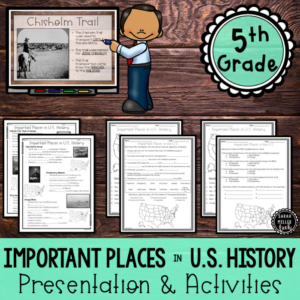 important places in u.s. history (ss5g1a)