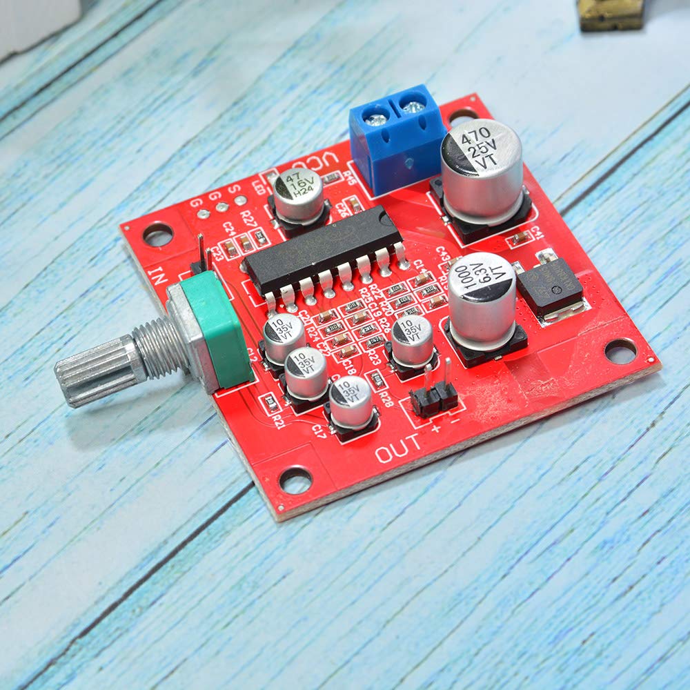 Comimark 1Pcs PT2399 Reverb Plate No Preamplifier Function Reverberation Microphone Board