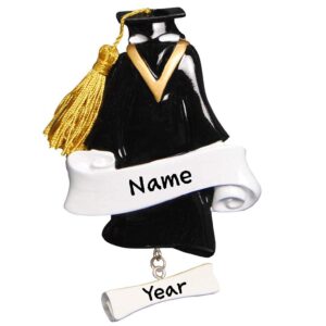 personalized graduation gown christmas ornament 2022 | christmas decoration ornament | custom writing names ornament