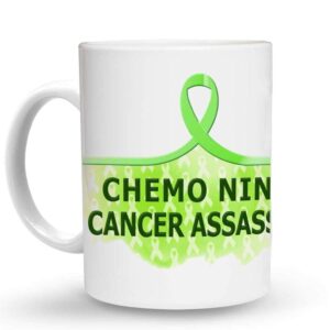 makoroni - chemo ninja cancer assassin cancer awareness coffee mug, u89