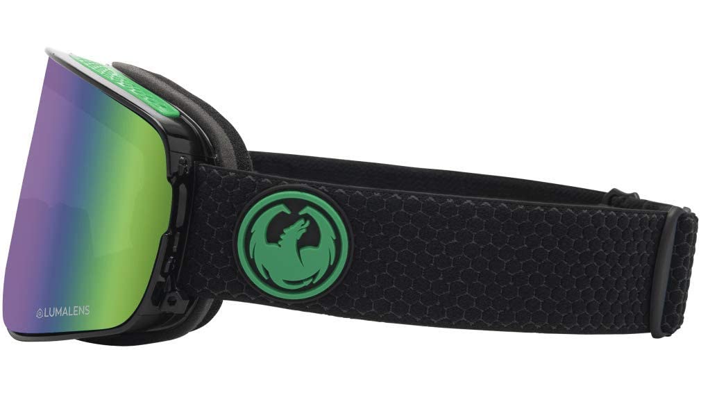 Dragon Alliance NFX2 Asian Fit Snow Goggle (Split, Lumalens Green Ion AF + Bonus Lens)