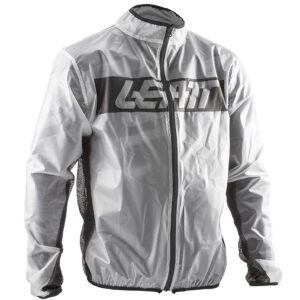 Leatt Brace Men's Standard Race Cover Rain Jacket, Translucent, Medium, 50200011