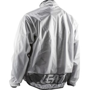 Leatt Brace Men's Standard Race Cover Rain Jacket, Translucent, Medium, 50200011