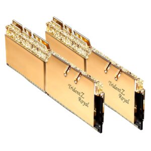 g.skill 32gb ddr4 trident z royal gold 3600mhz pc4-28800 cl16 1.35v dual channel kit