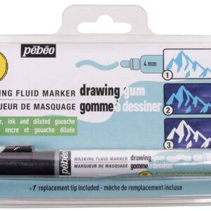 Pebeo Drawing Gum Marker 4mm-Latex Free