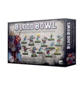 games workshop blood bowl - gwaka'moli crater gators