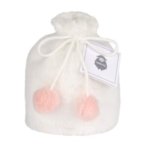 5 Piece Pink/Gray Luxury Soft Baby Gift Bag for Infant/Newborn