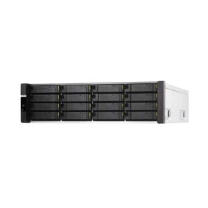 QNAP ES1686dc-2142IT-96G 16-Bay Dual Controller ZFS NAS and iSCSI/IP-SAN. 3U, SAS 12G Network Storage