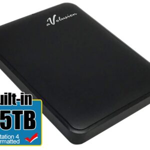 Avolusion 1.5TB USB 3.0 Portable PS4 External Hard Drive (PS4 Pre-Formatted) HD250U3-Z1-1.5TB-PS - 2 Year Warranty