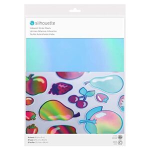 silhouette america media-ird-adh iridescent sticker paper