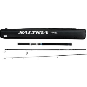 daiwa fishing rod saltwater travel sections 3 line wt. 30-50 braid