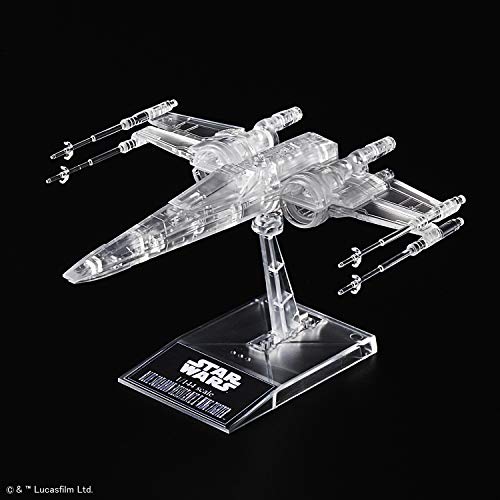 Bandai Hobby - Star Wars - The Last Jedi Clear Vehicle Set, Bandai Spirits VM Model Kit