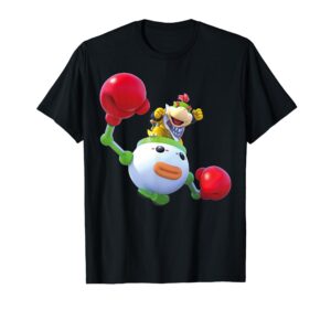 super mario baby bowser 3d poster t-shirt