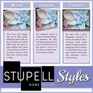 Stupell Industries Babies Make Love Stronger Family Home Kids Grey Word, Design by Artist Daphne Polselli Wall Art, 24 x 30, Canvas