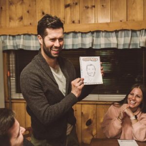 Doodle Face Game - New Hilarious Game of Drawing Your Friends and Family - A Drawing Game for Families - Stay at Home Date Night Party Game for 3-20 Players - Fun for All Ages and Skill Levels