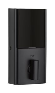 weiser premis touchscreen smart lock - works with apple home kit (iron black)