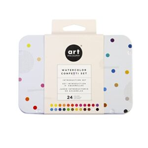 prima marketing inc confetti watercolor, 0, 26 piece set